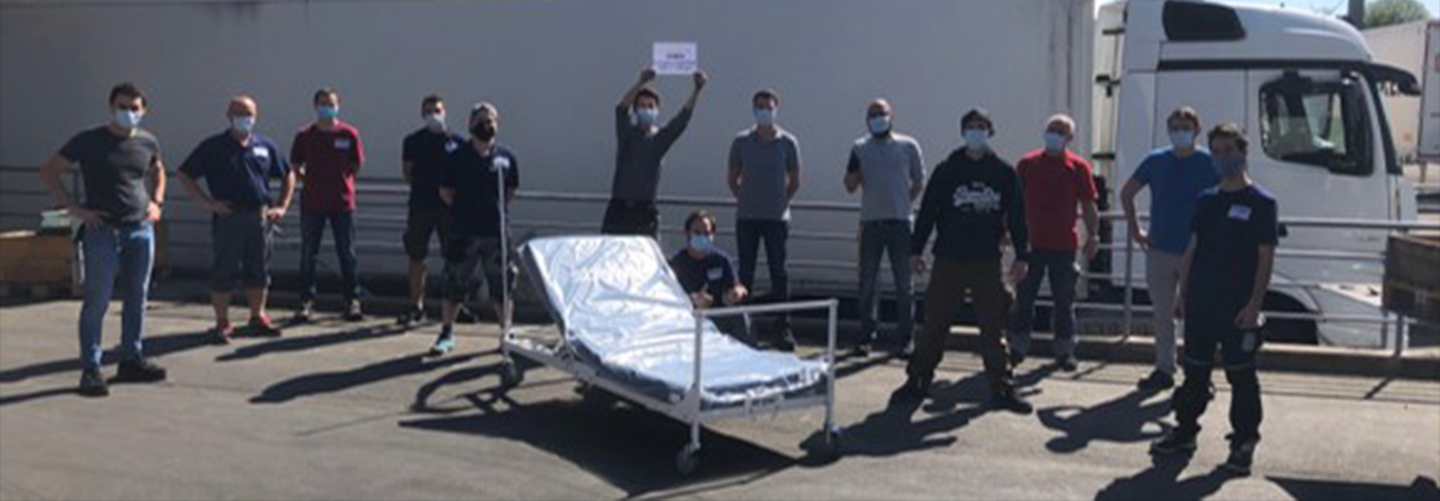 Emergency Relief Bed global roll out: 1,000 beds ship to Qatar | Stryker