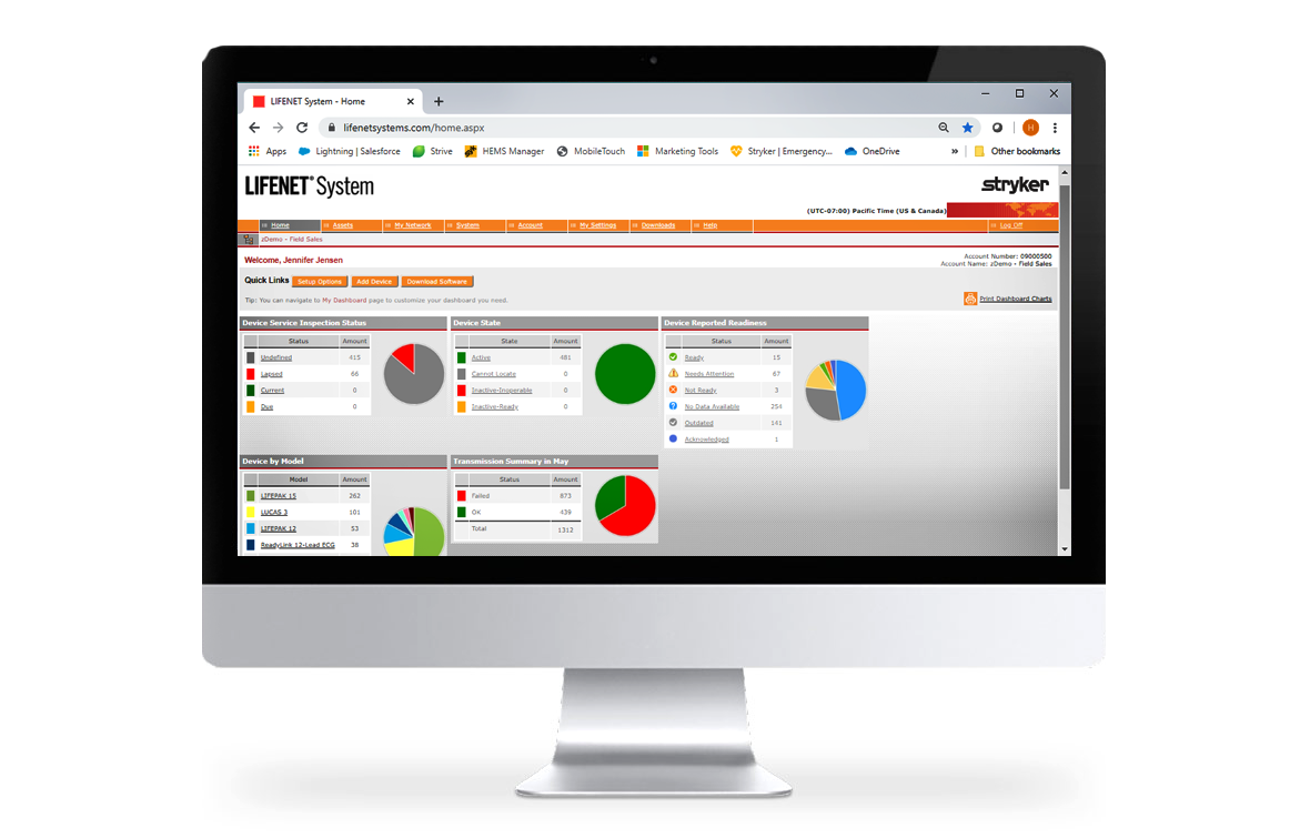 LIFENET System | Stryker