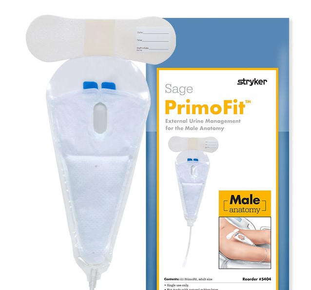 Sage PrimoFit External Urine Management for the Male Anatomy | Stryker